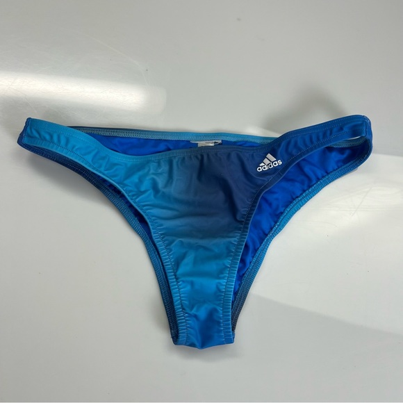 adidas | Swim | Adidas Womens Blue Bikini Bottom L L847 | Poshmark